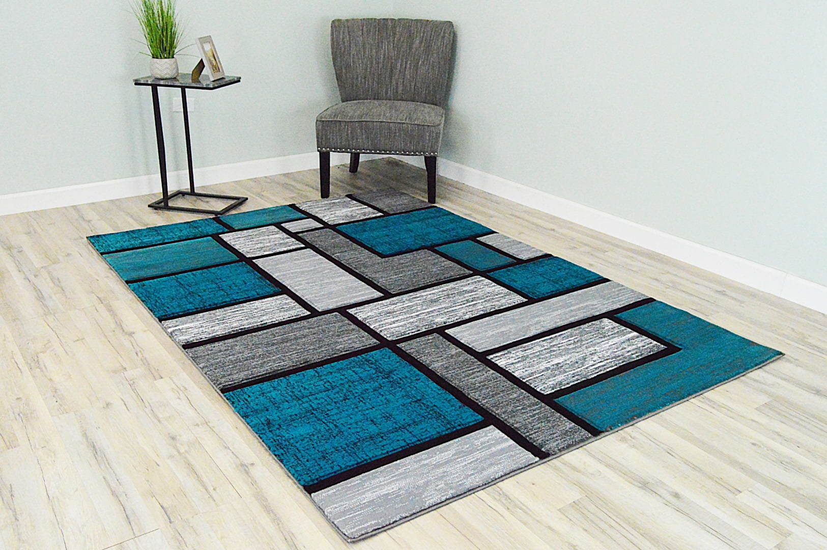 Premium 3D Hand Carved Thick Modern Contemporary Abstract Rug Design ...