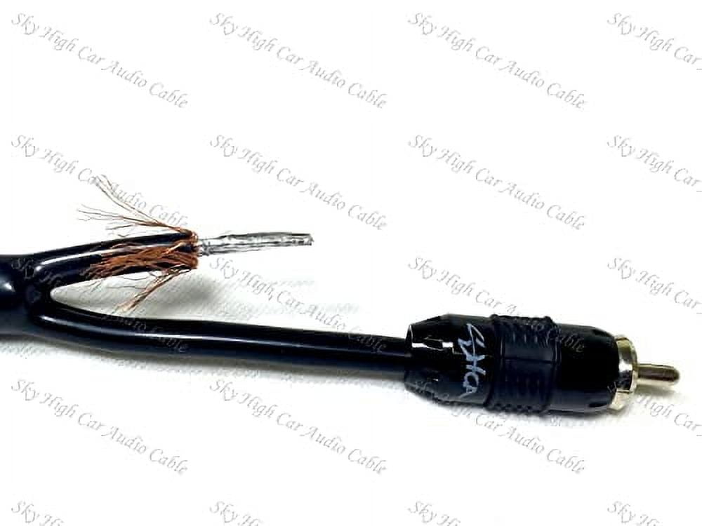 Premium 4-Channel RCA Cable - 18ft - Walmart.com