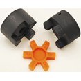 Premium 5/8 to 1-1/8 L095 Flexible 3-Piece L-Jaw Urethane Coupling ...