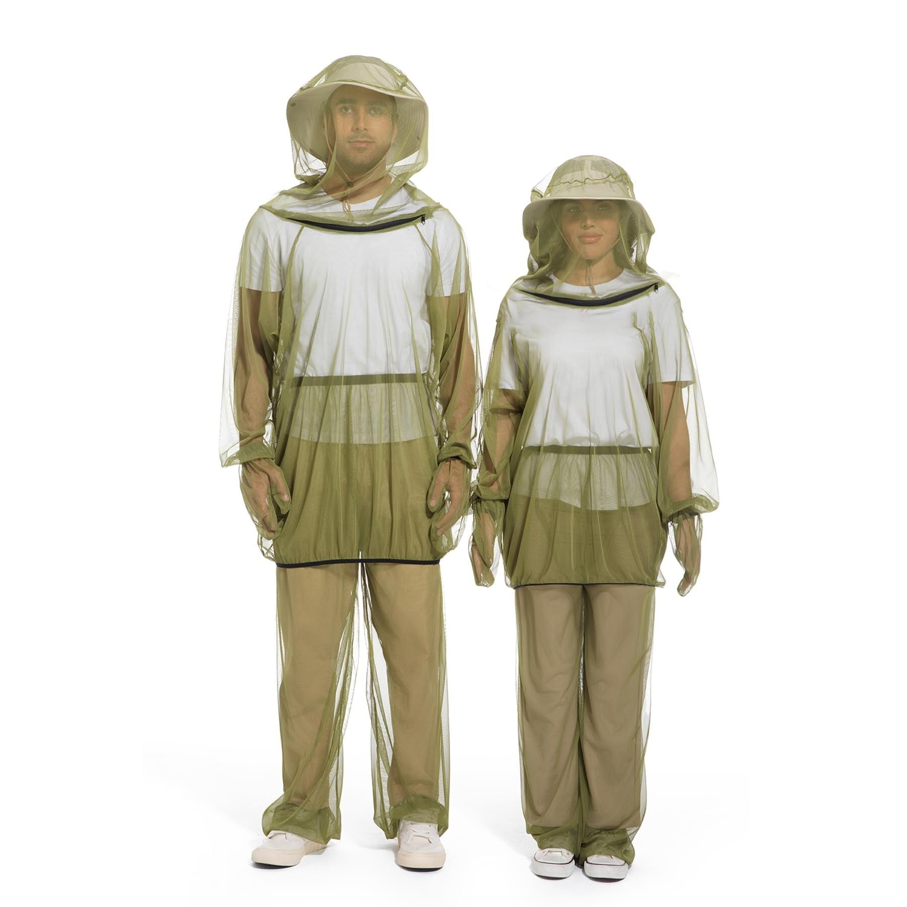Premium 5-Piece Mosquito Suit-Jacket With Hood/Pants/Mitts/Gift Bag ...