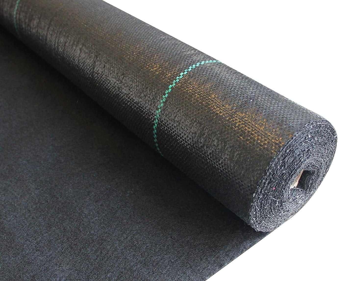 Premium 5oz Landscape Fabric, 4ft x 100ft Pro Garden Weed Barrier ...