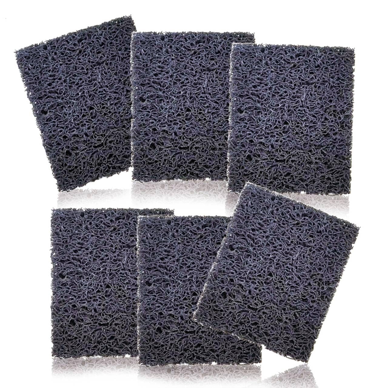 Premium 6 Pack Griddle Cleaning Pads - Heavy Duty 4x5 inch Size for ...
