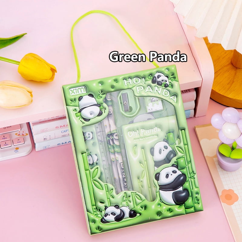 Premium 6-in-1 Kindergarten Birthday Gift Set Cute Study Stationery Kit ...