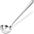 Premium 7.8" Ladle, 18/10 Stainless Steel, Heavy-Duty with Deep Bowl ...