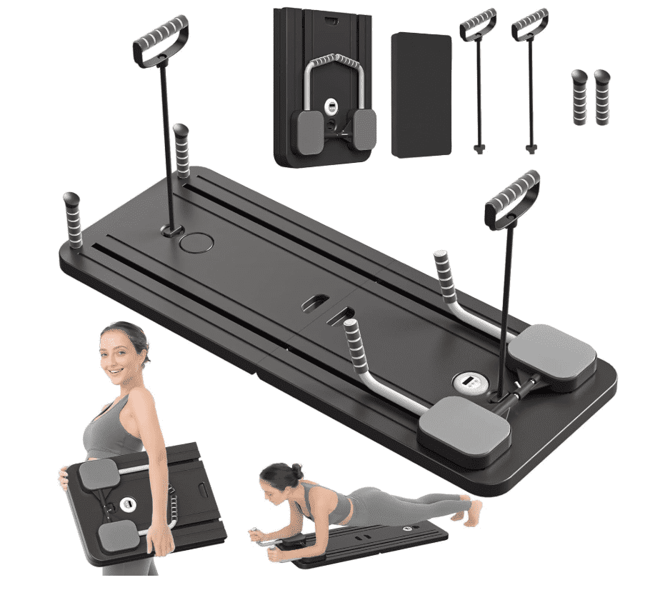 WG 8-in-1 Ab Exercise Board, Multi-functional Pilates Trainer ...