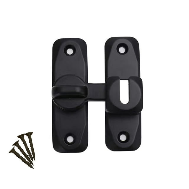 Premium 90-Degree Stainless Door Latch - Secure Sliding Screen & Barn ...