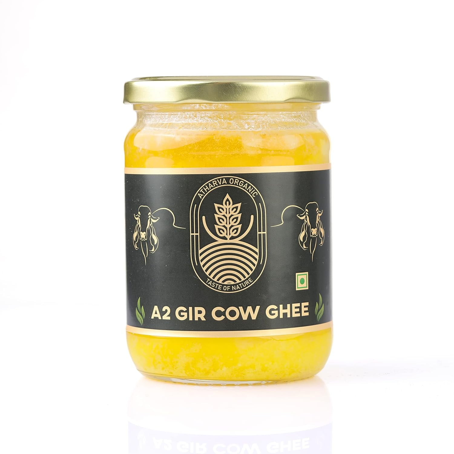 Premium A2 Desi Gir Cow Ghee By Atharvaa Organic | Natural & Healthy Protein Fiber Desi Cow Ghee ...