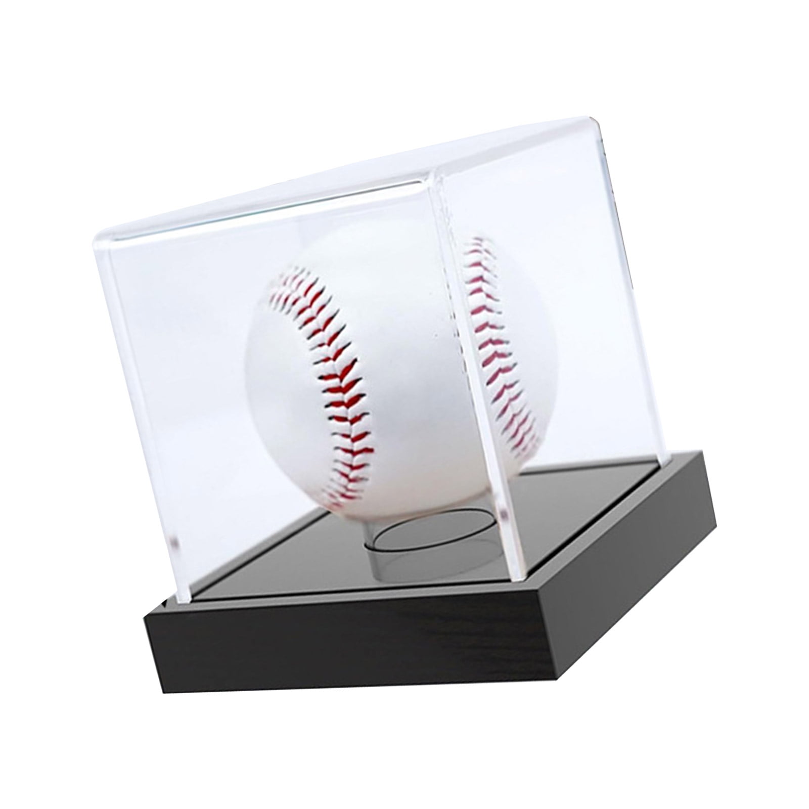 Premium Acrylic Baseball Display Box Durability Square Baseball Show ...