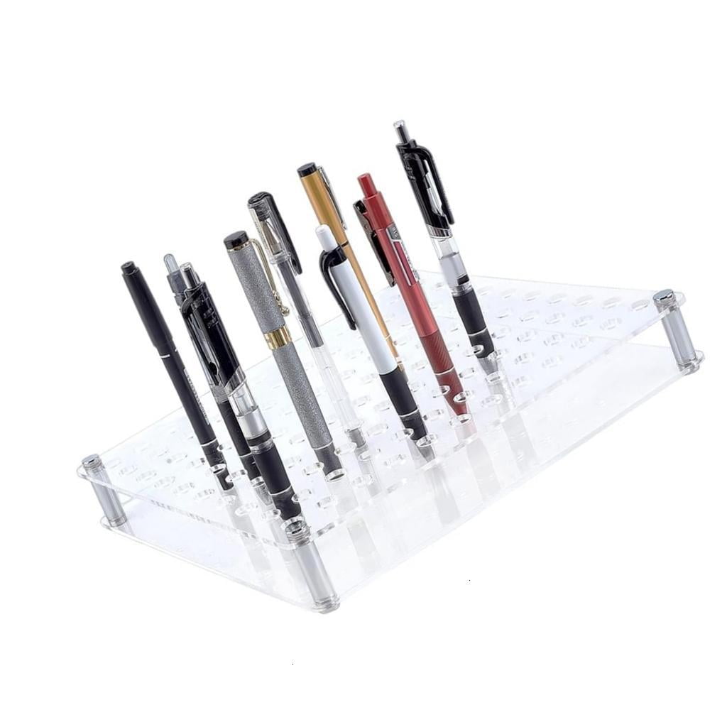 Premium Acrylic Brush Display Stand 120 Compartment Design For ...