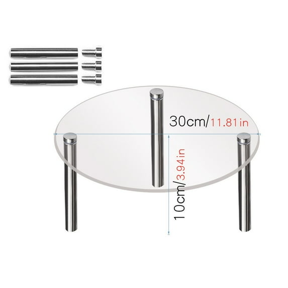 Premium Acrylic Cake Stand Set: for Stunning Display for Weddings ...