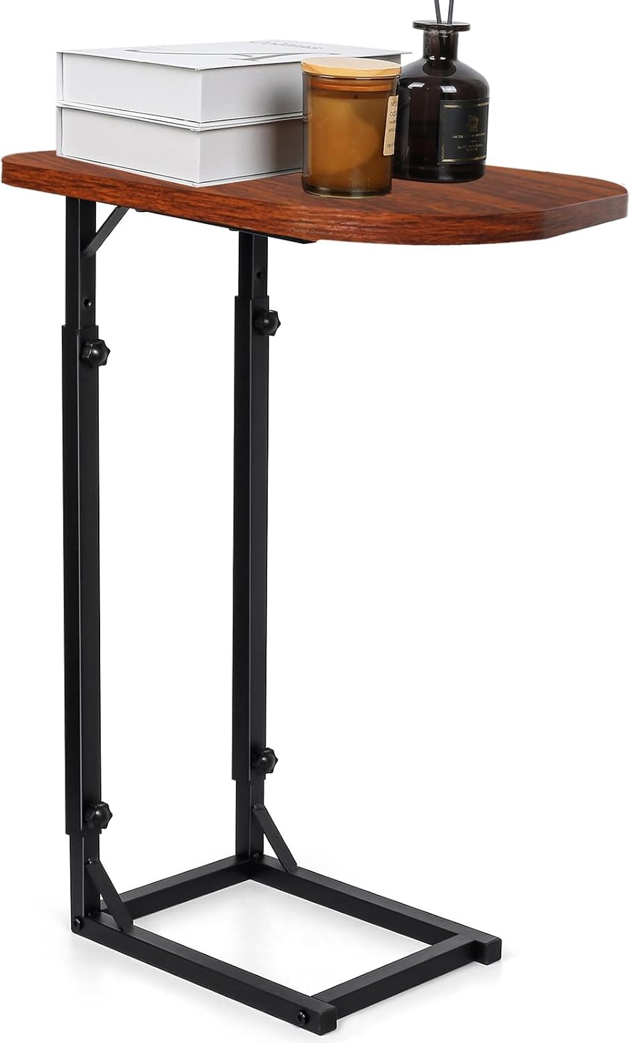 Premium Adjustable C-Shaped End Table for Couch, Mini Side Tables for ...