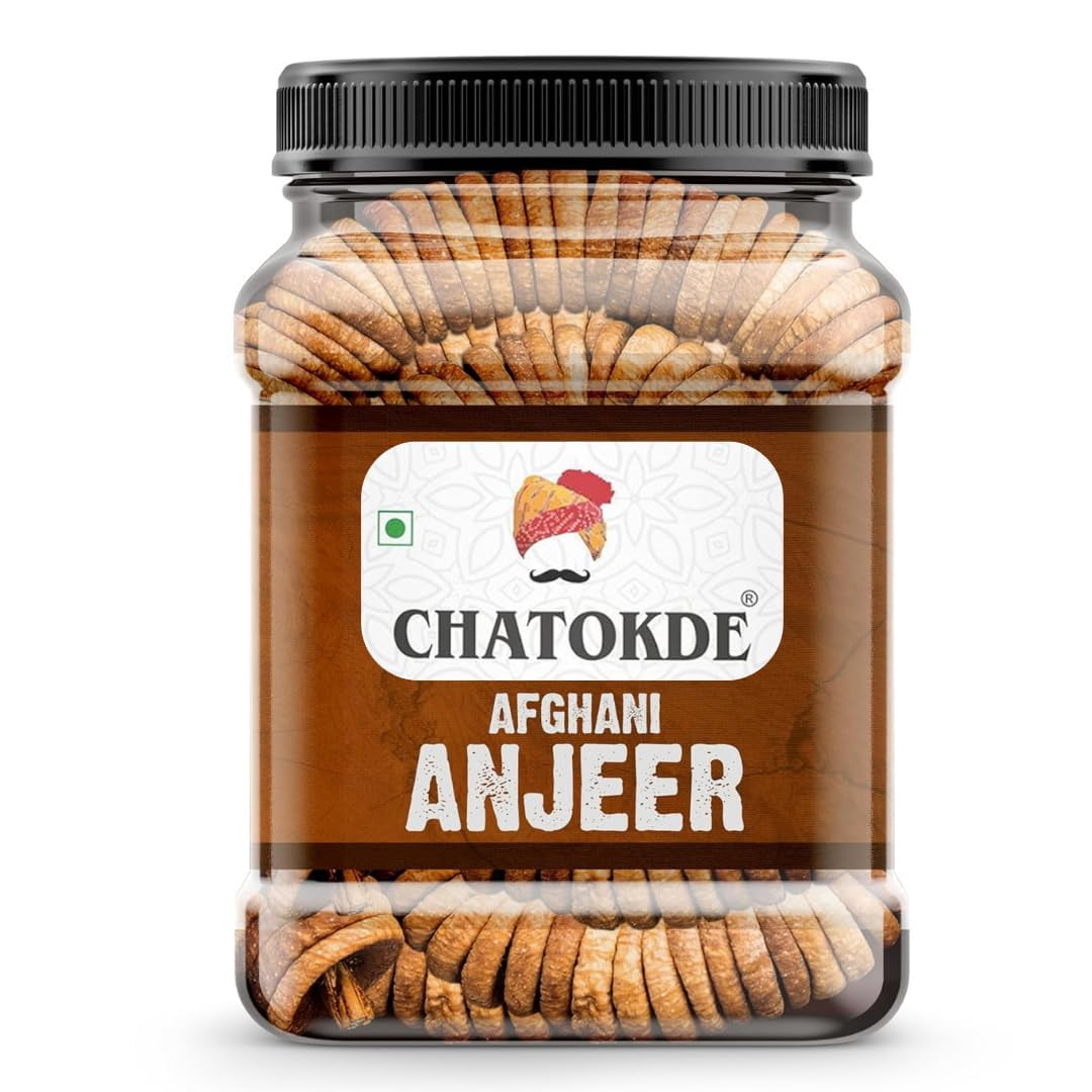 Premium Afghani Anjeer By Chatokde 500gm, | Rich Source Of Fibre ...