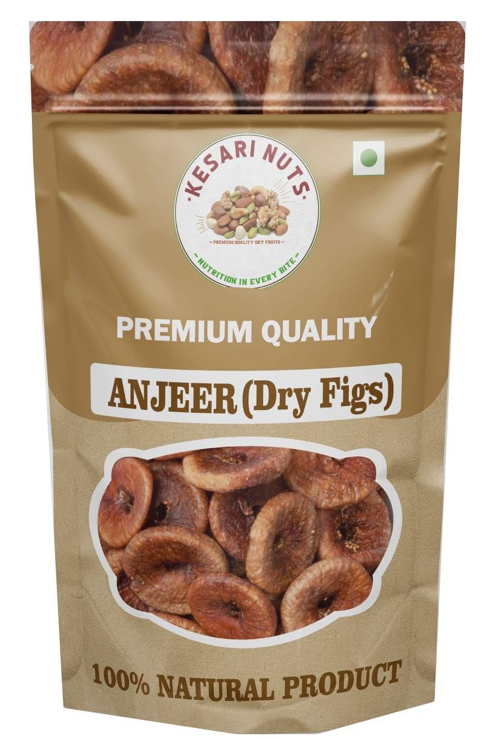 Premium Afghani Anjeer Dried Figs By Kesari Nuts 500gm,| Natural, Rich ...