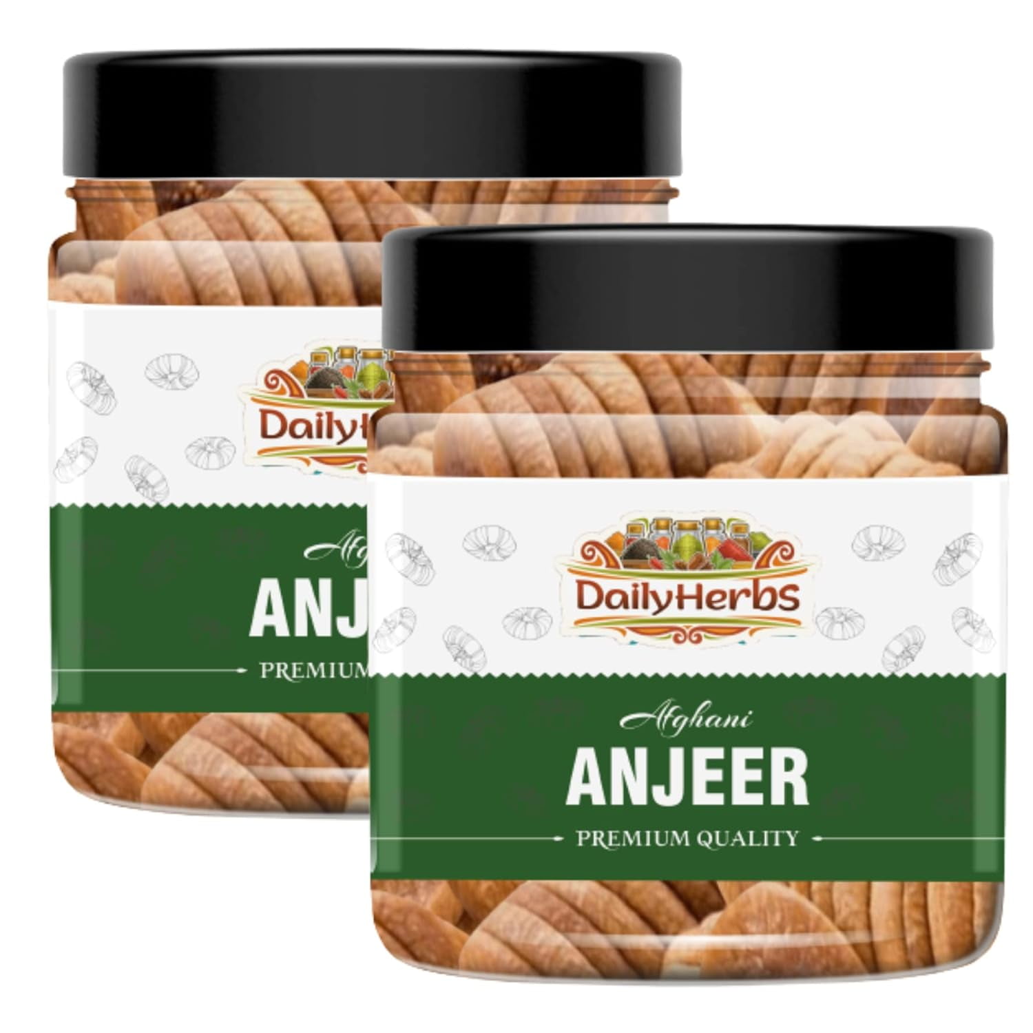 Premium Afghani Anjeer Dried Figs By Dailyherbs 500gm, (250gm*2) | Fig ...