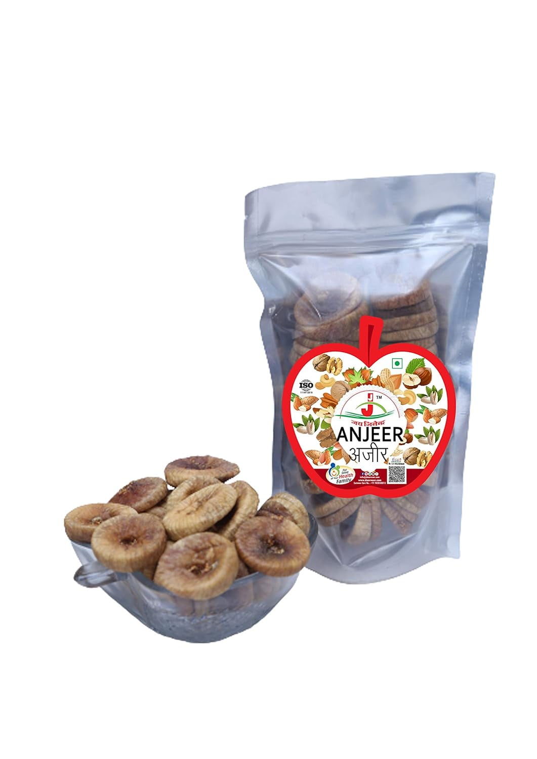 Premium Afghani Anjeer Dried Figs By Jai Jinendra 1kg, | Medium Size ...