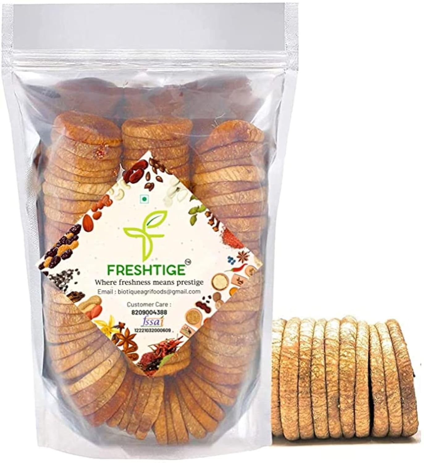 Premium Afghani Anjeer Figs By Freshtige 1kg, | Dried Figs Dry Fruits ...