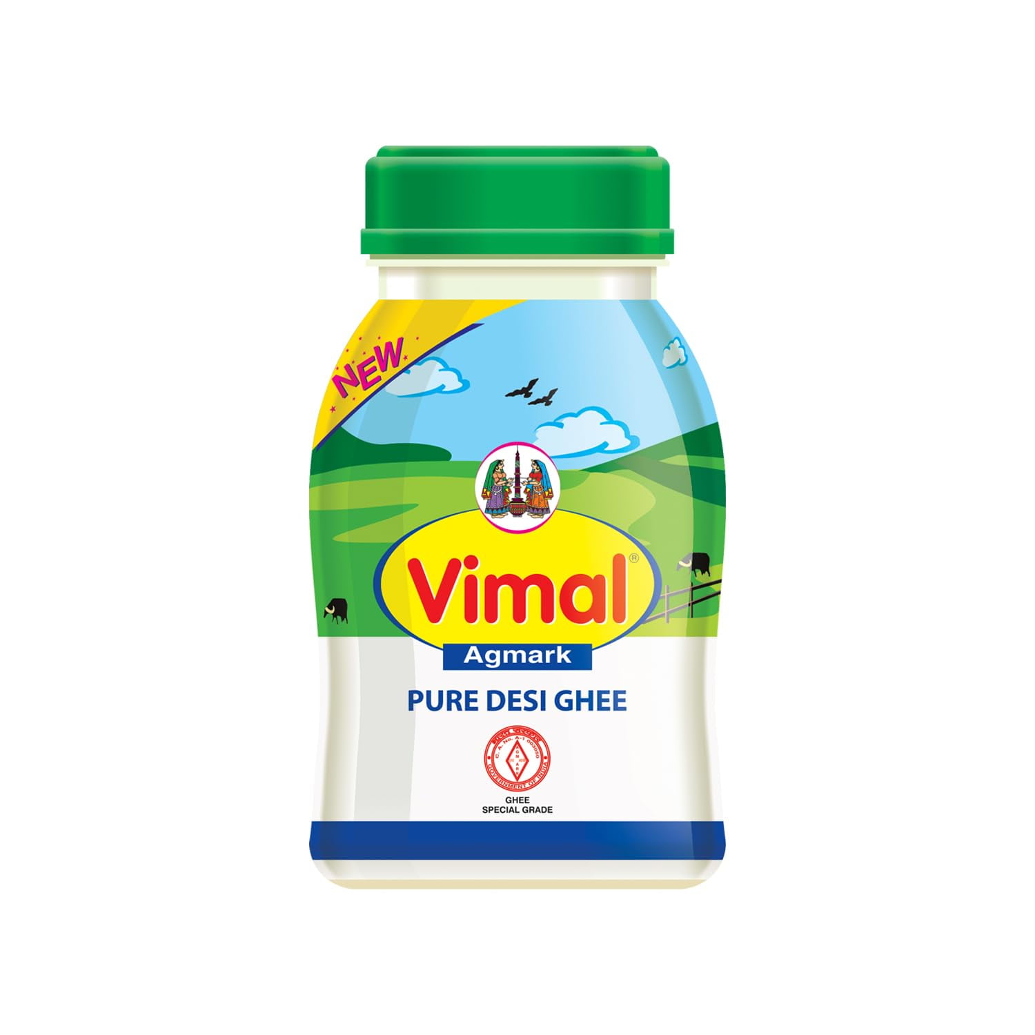 Premium Agmark Pure Desi Ghee By Vimal | Natural & Rich Flavor Healthy Desi Ghee Ideal For Bakes ...