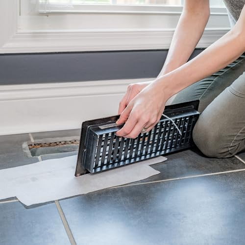 Premium Air Vent Filters for Home - 4" x 10" MERV 8 Electrostatic Floor ...