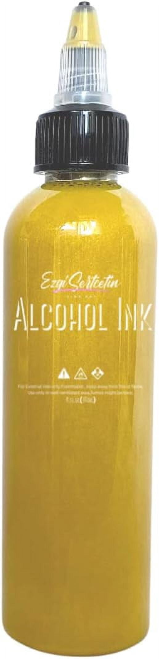 Premium Alcohol Ink|Metallic or Glitter Vibrant|High Saturated Unique ...