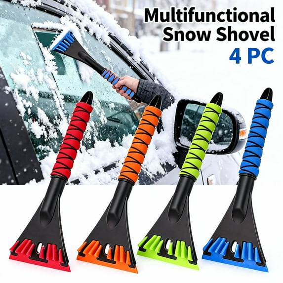 Premium All-in-One Detachable Snow Removal System - Vehicle Safe Snow ...