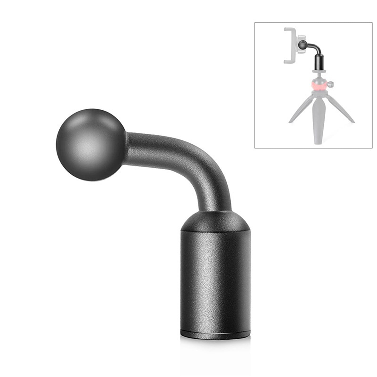 Premium Aluminum Ball Head Adapter for Tripod Selfie Stick Durable ...