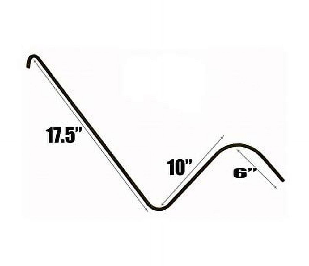 Premium American Made 7mm Tines/Teeth for 55" Vermeer Rake Wheel (40 ...