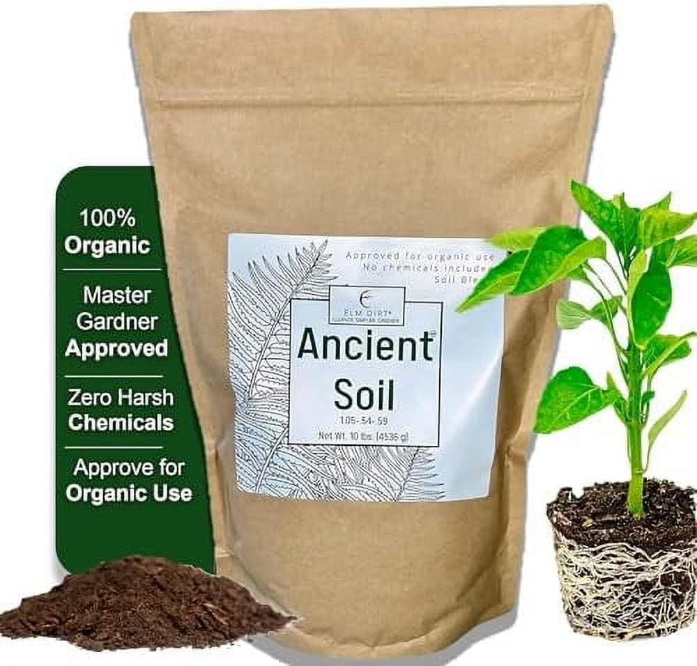 Premium Ancient Soil for All Plants - Organic for Outdoor & Indoor Use ...
