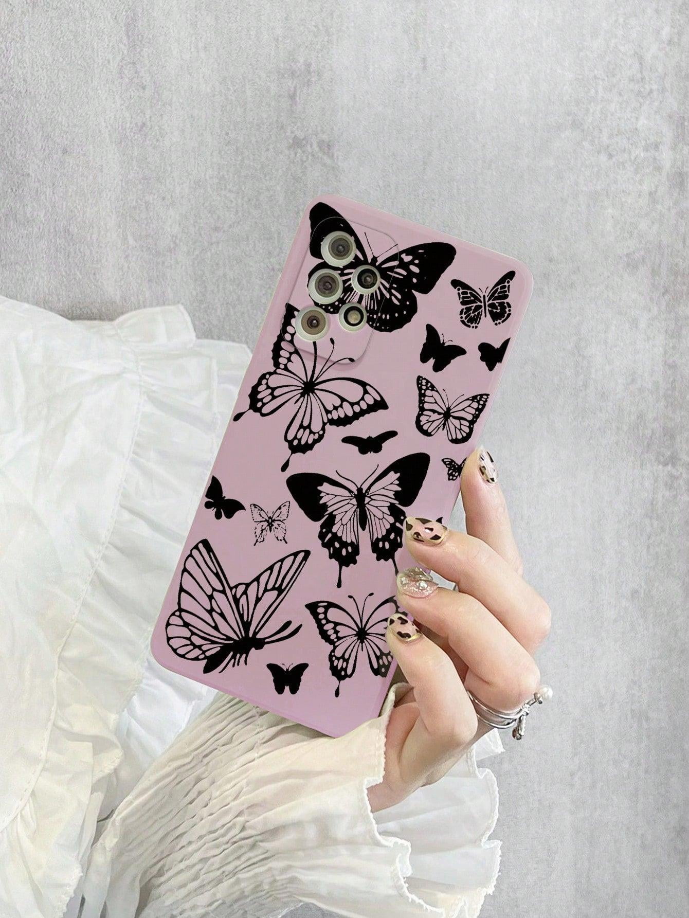 Premium Anti-Fall Butterfly Pattern Phone Cases - Walmart.com