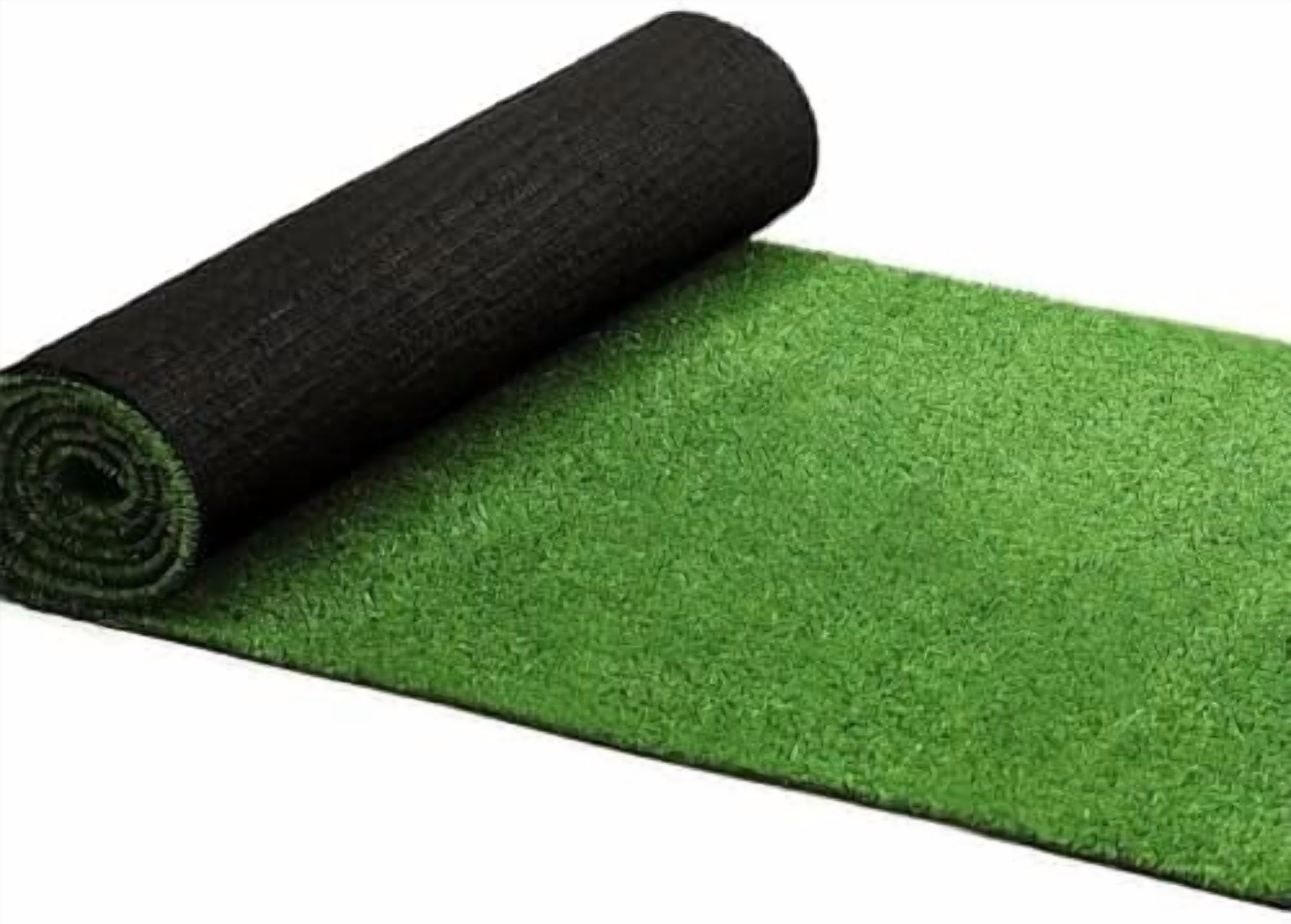Premium Artificial Turf Mat with Drainage Holes - Thick Fake Grass with ...