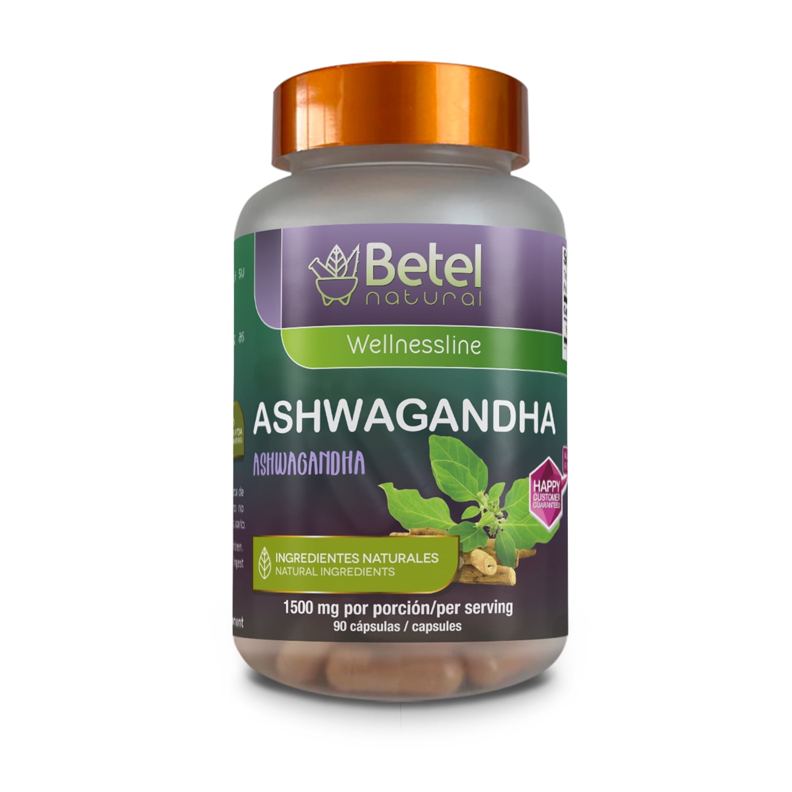 Premium Ashwagandha Capsules by Betel Natural - Relax Your Day Away ...