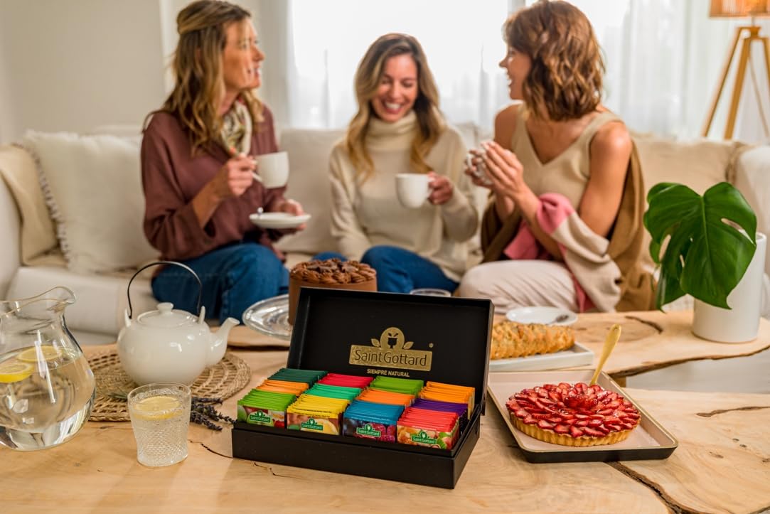 Premium Assorted Tea Box (120 cout) - Always atural - Caffeie , Vega ...