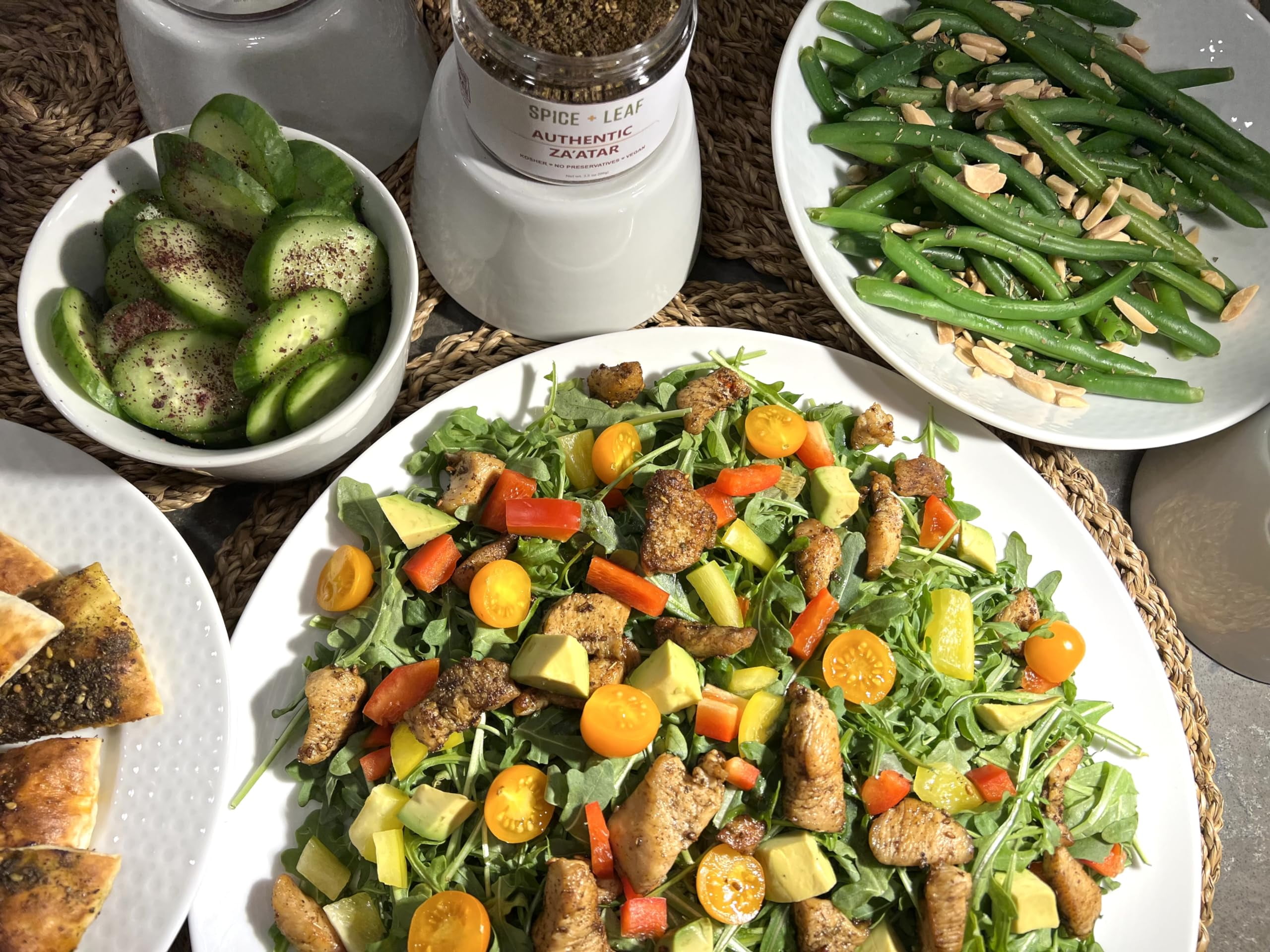 Premium Authentic Lebanese SCH4 Zaatar by SPICE + LEAF - Vegan Kosher ...