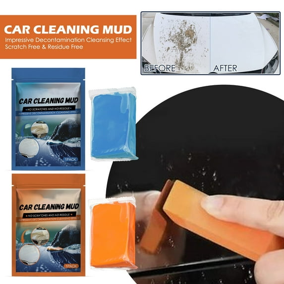 Premium Auto Detailing Clay Bar Kit with Towel for Car Wash Glass ...