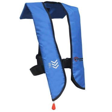Lifesaving Pro® Premium Automatic, Manual Inflatable Life Jacket and ...
