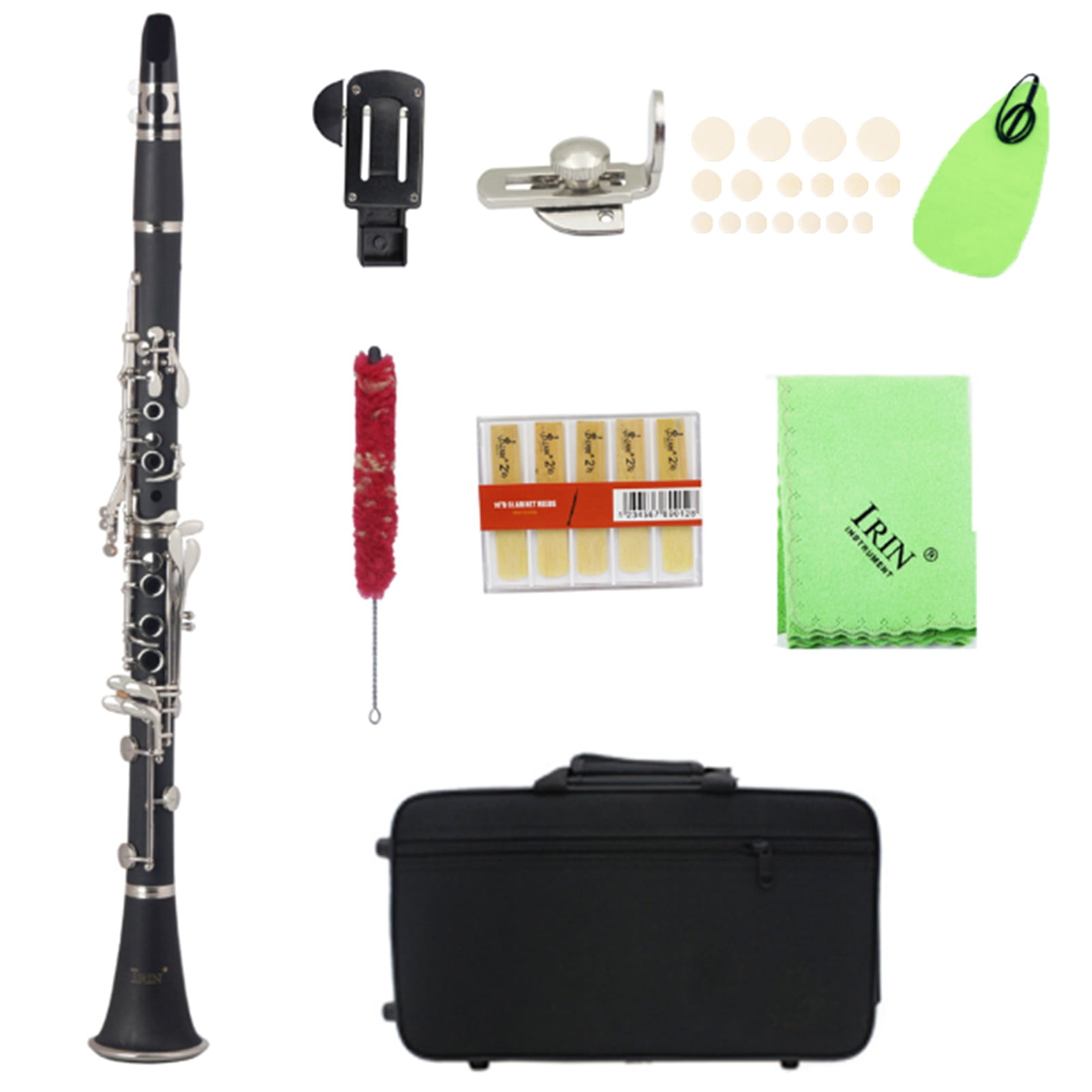 Premium Bakelite Tube Keys Clarinet with Anti oxidation Nickel Plating ...