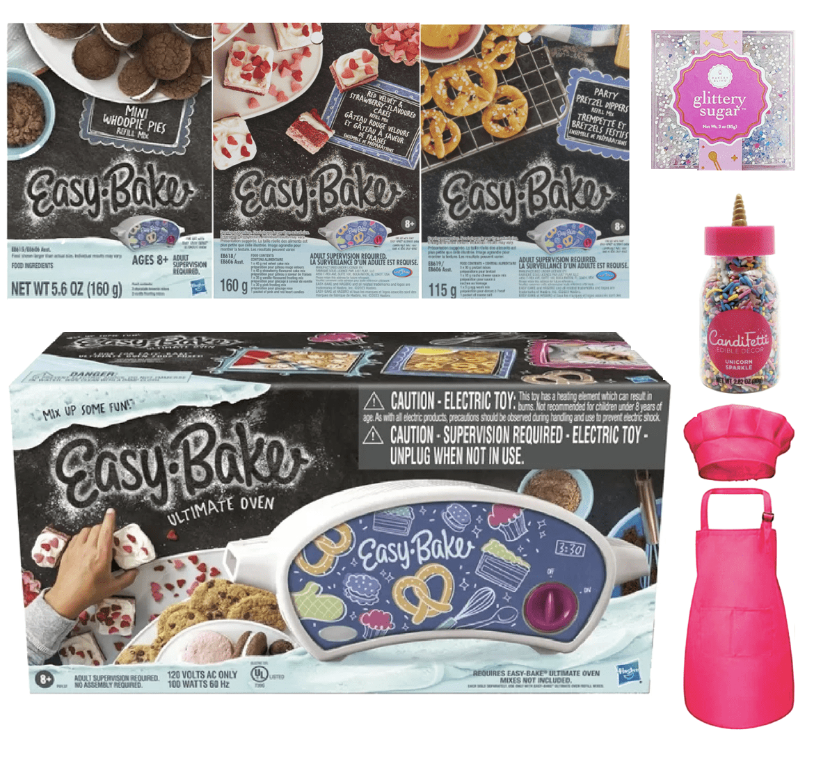 Premium Baking Mixes Bundle - Whoopie Pies, Pretzels, Squares, and ...