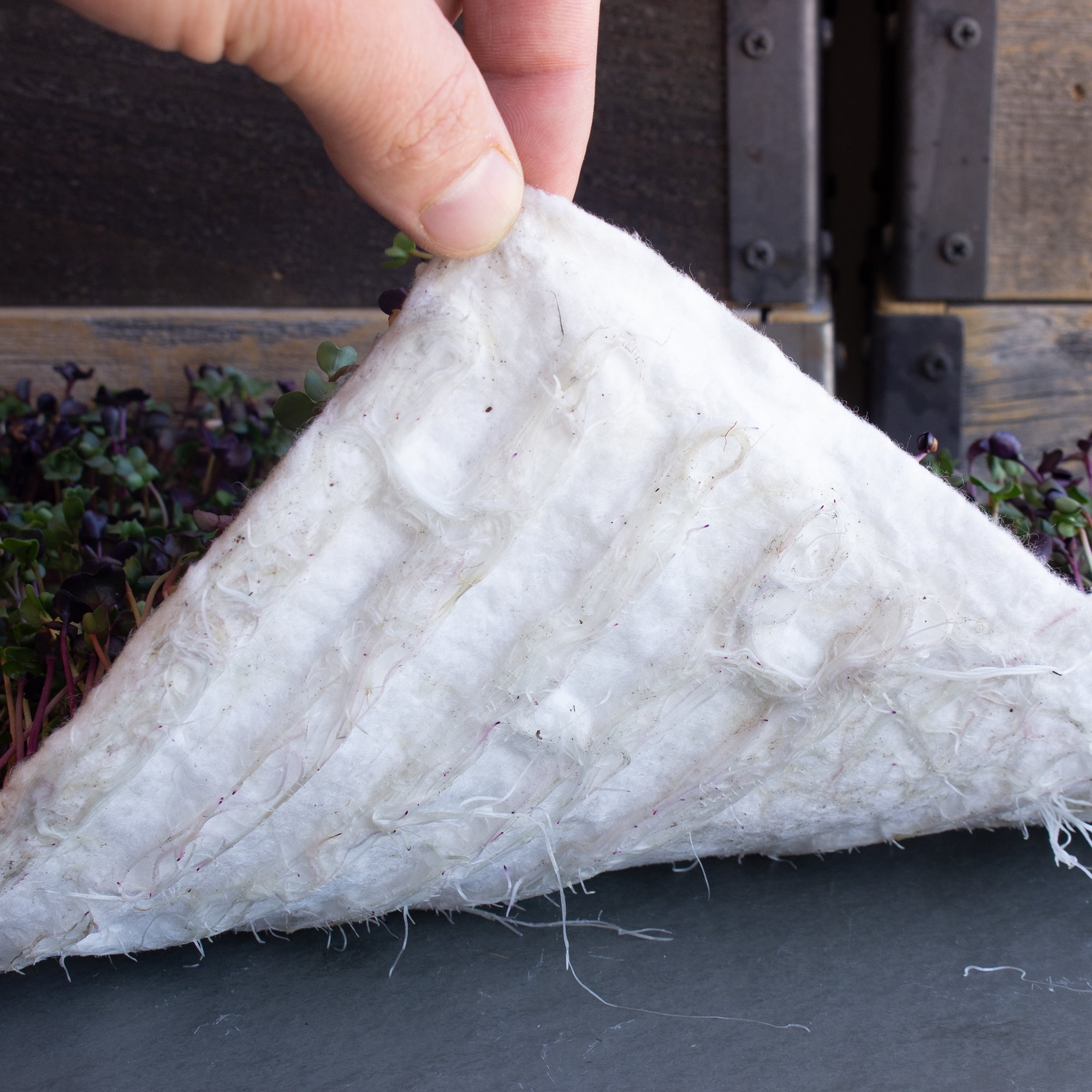 Premium Bamboo Microgreens Grow Mats - Case of 100 - Fits 10"x20" Trays ...