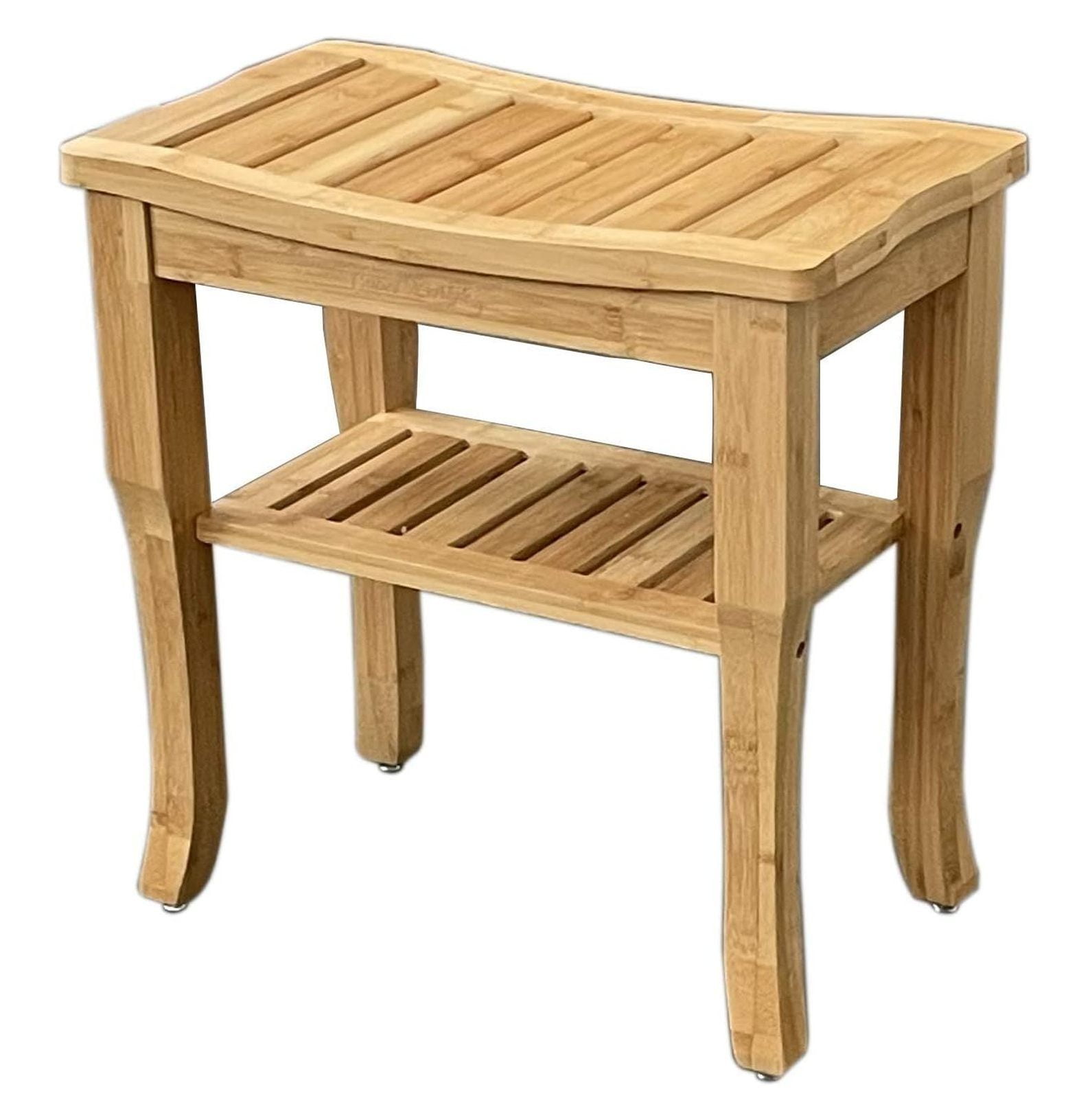 Premium Bamboo Shower Stool | Shower Bench | Stylish Shower Seat ...