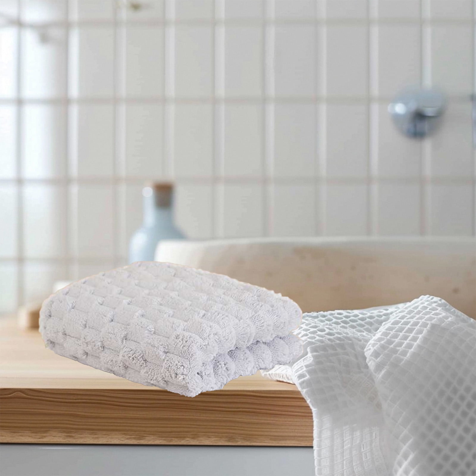 Premium Bath Sheets, DELESYS Absorbent and Ultra Comfy Bath Towel ...