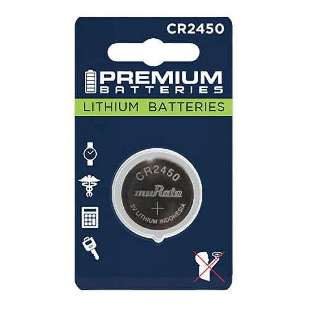Premium Murata CR2450 Lithium 3V Coin Cell - Japanese Engineered High ...