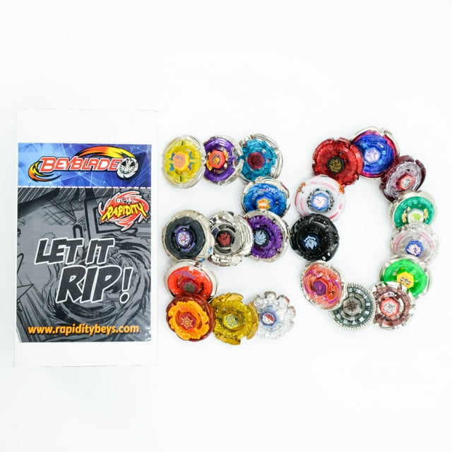 Premium Beyblade Metal Pegasus Fusion 20 Pack Collector Set, Bey ...