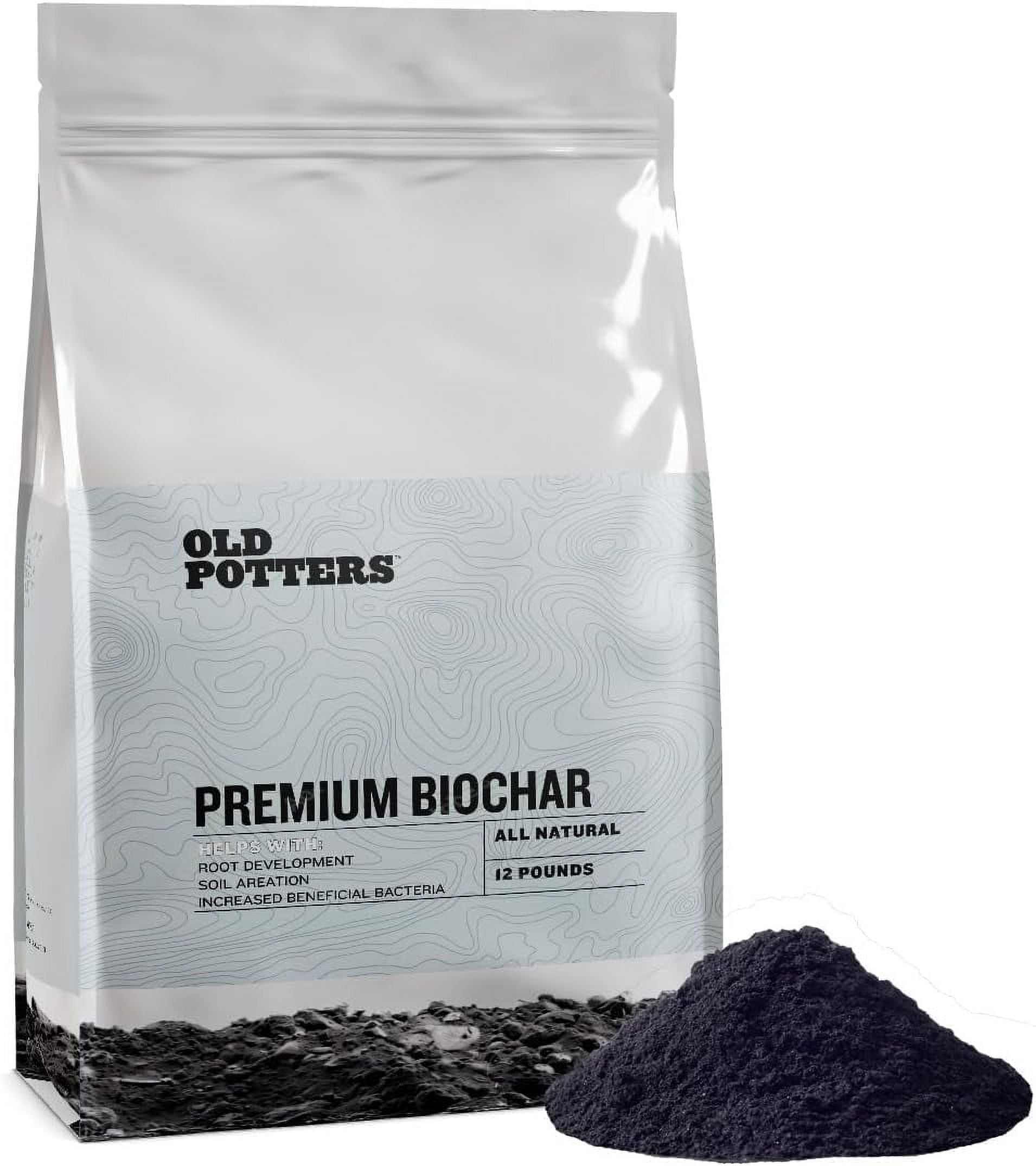 Premium Biochar Soil Enhancer – 100% Organic Charcoal Amendment for ...