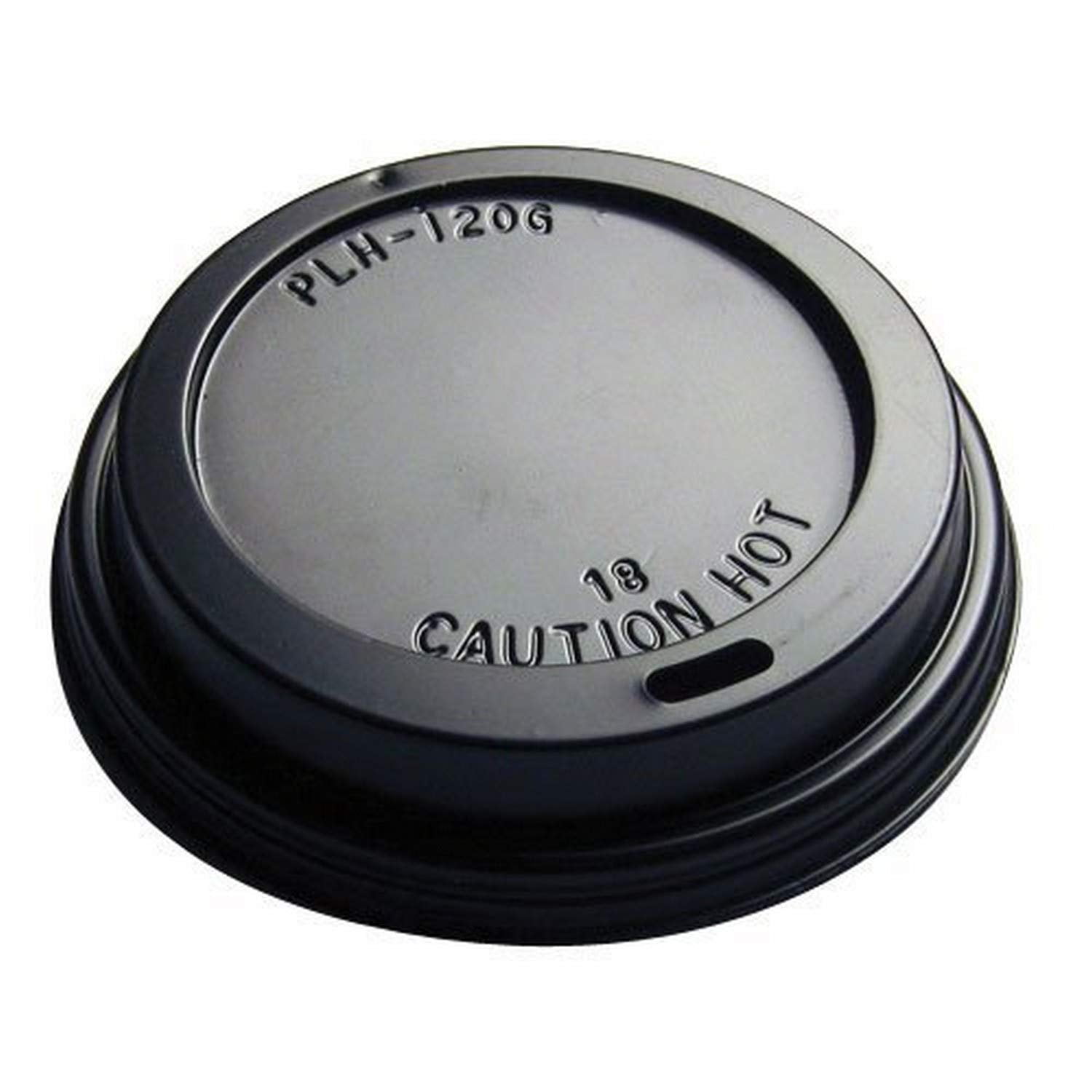 Premium Black Paper Hot Cup Lids - 20 Pc - Eco-Friendly, Leak-Proof ...