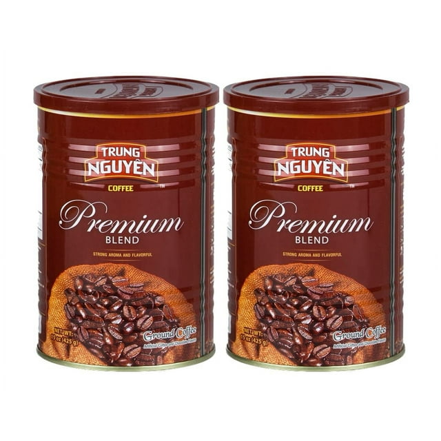 Premium Blend Roasted Ground Coffee Blend Strong Bold Arabica Robusta ...