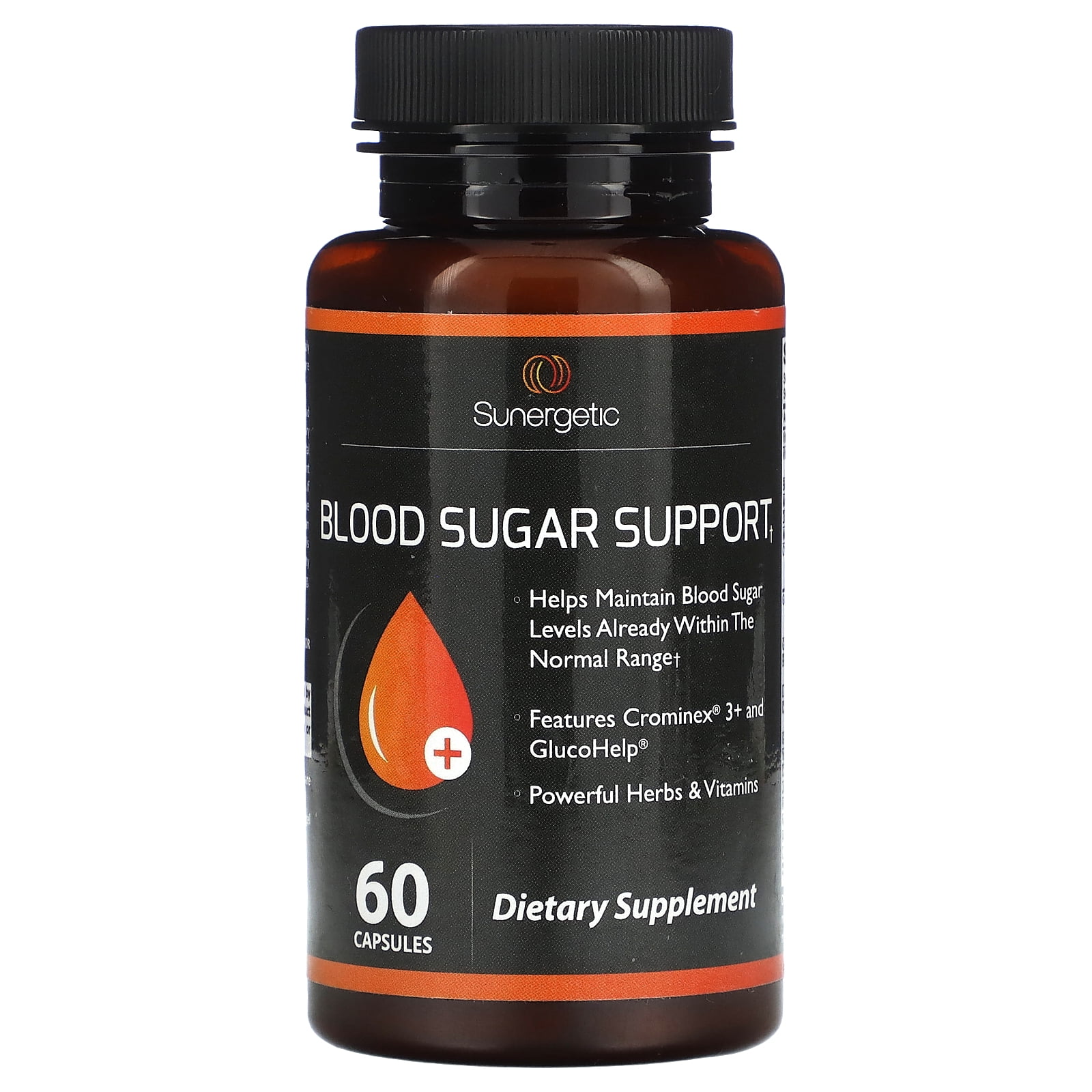 Premium Supplement for Blood Sugar Support - With Vitamins, Herbs ...