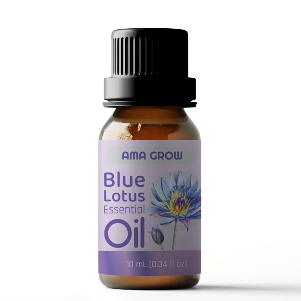 Premium Blue Lotus Essential Oil – Organic & Chemical-Free, Sacred ...