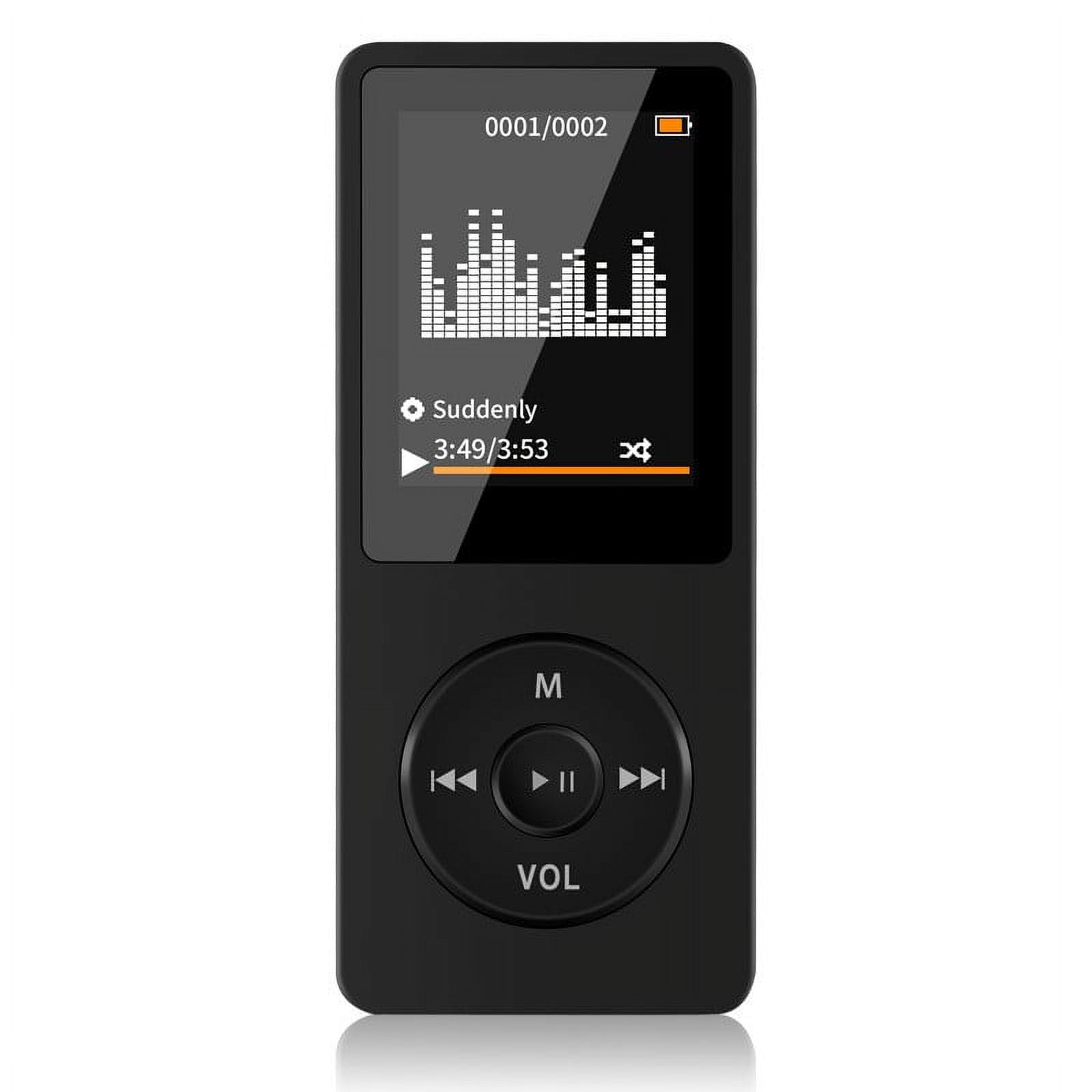 Premium Bluetooth-Compatible Ultra-Thin MP3 Player With FM Radio Student Voice Recorder Lossless ...