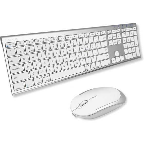 Premium Bluetooth Keyboard and Mouse for Mac | Compatible Wireless ...
