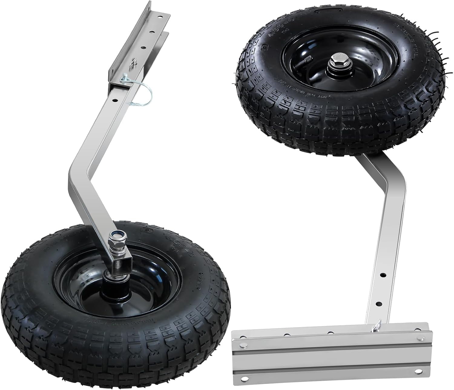 Premium Boat Launching Wheels, 12" Boat Transom Launching Wheel, Jon ...