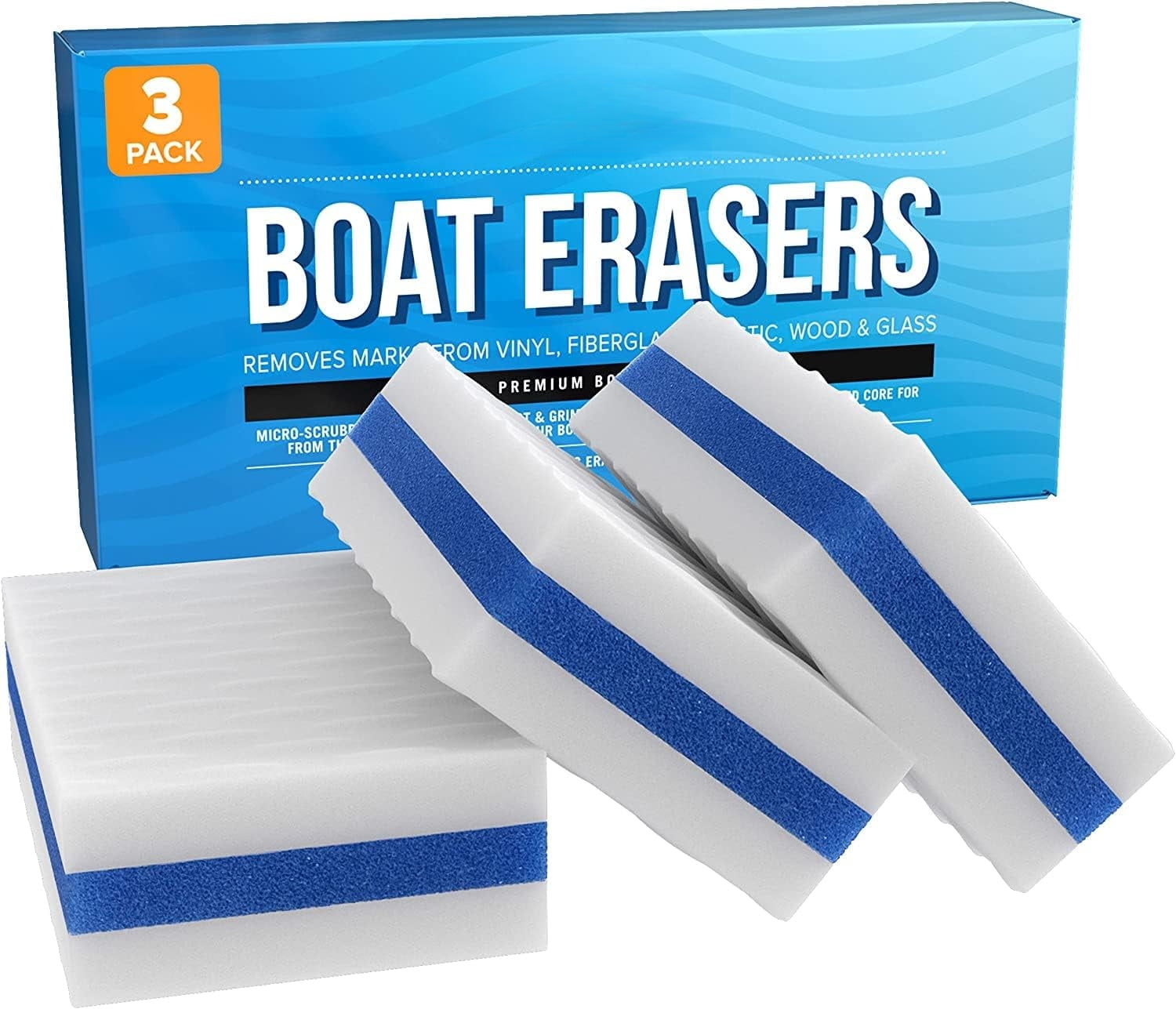 Premium Boat Scuff Erasers, Boating Accessories for Cleaning, Gift for ...